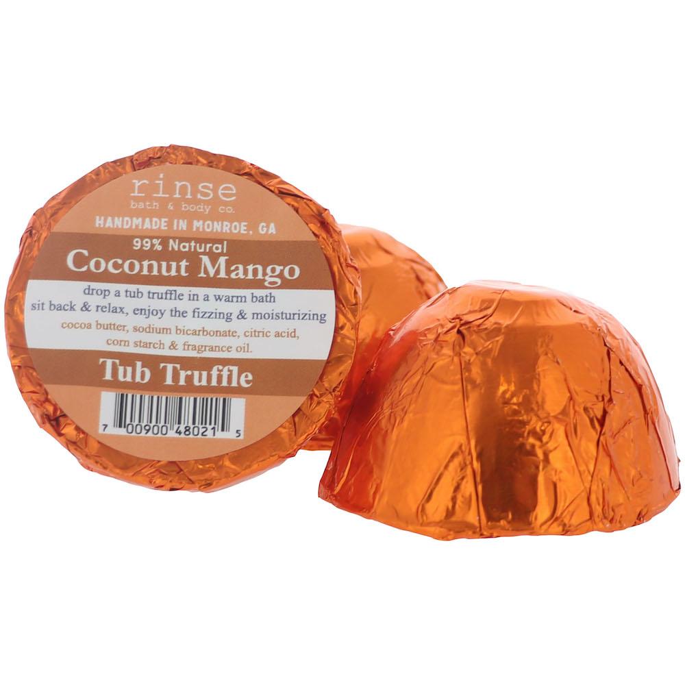 Coconut Mango Tub Truffle by Rinse Bath & Body– Rinse Bath & Body Wholesale