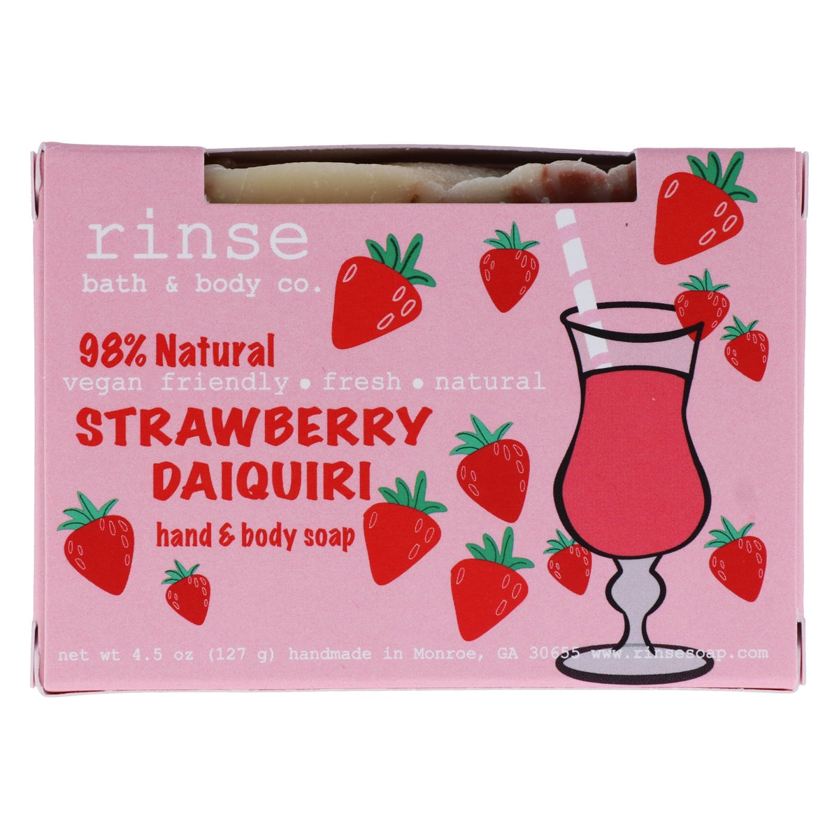 Strawberry Daiquiri Soap Natural Soap By Rinse Bath And Body Rinse Bath